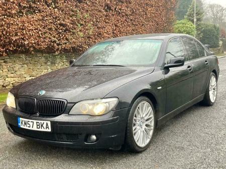 Bmw 7 Series 2007 Black