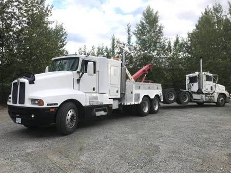 KENWORTH T600 1993-kenworth-t600-tandem-tow-truck-25-ton-wrecker-e-log ...