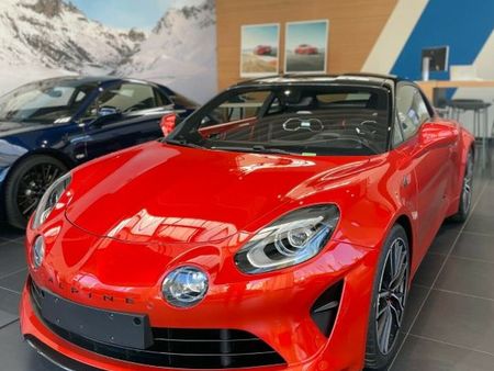 Alpine A110 Orange Feu