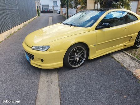 peugeot 406 coupe yellow