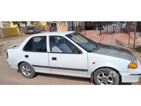 Modified Maruti Esteem Black