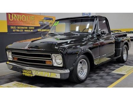 CHEVROLET C10 1968-chevrolet-c10-shortbox-stepside occasion - Le Parking