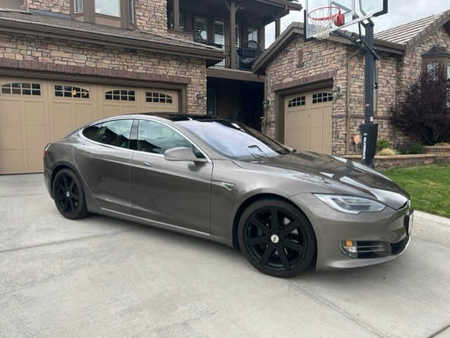 Tesla Model S Brown