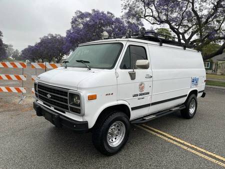 CHEVROLET CHEVY VAN trade-1995-chevy-g30-1-ton-van-conversion-overland ...