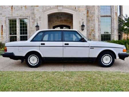 VOLVO 240 1992-volvo-240-gl-excellent-example-white-gray-sunroof ...