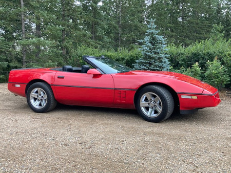 CORVETTE C4 CABRIOLET 1987-chevy-corvette-convertible-low-km-nice ...