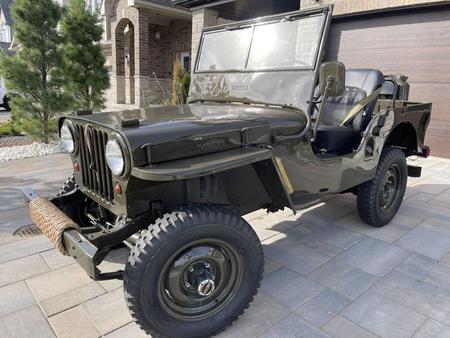 WILLYS CJ-2A used-1947-jeep-willys-cj2a-restored-original-with-rear-pto ...
