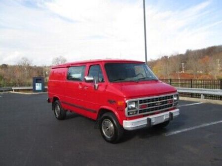 CHEVROLET CHEVY VAN 1996-chevy-g30-1-ton-cargo-van-1-owner-fire-dept ...