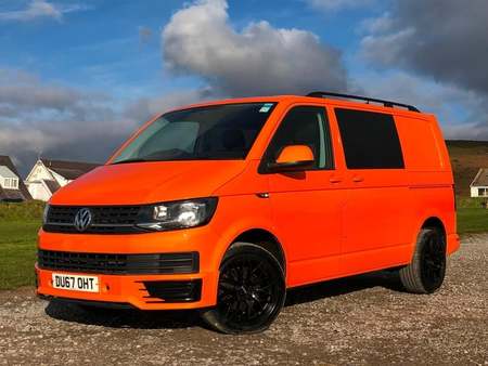 VOLKSWAGEN TRANSPORTER 2017-67-vw-transporter-t6-kombi-150-air-con ...