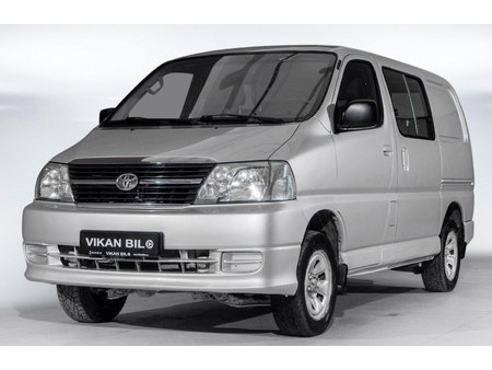 TOYOTA HIACE 2-5d-117hk-4x4-lav-km-to-skyvedorer-dab-ac-hengerfeste ...