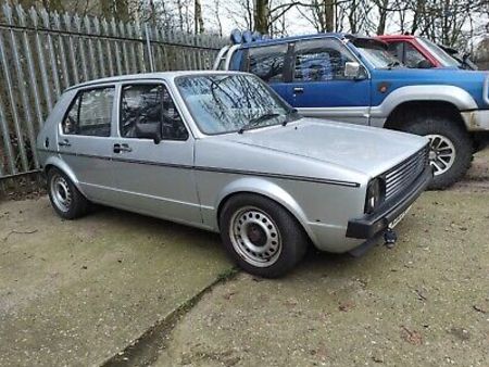 VOLKSWAGEN GOLF mk1-volkswagen-vw-golf-gx-mk2-1-6-td-engine-not-gti ...