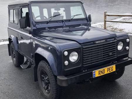 LAND ROVER DEFENDER 1996 land rover defender 90 300tdi biarritz blue ...