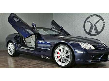 Mercedes Benz Slr Mclaren Blue