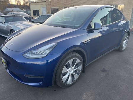 TESLA MODEL Y blue color 2021 tesla model y long range for sale in ...