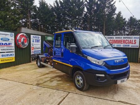 IVECO DAILY iveco-daily-hook-loader-16-reg-one-council-owner-from-new-u ...