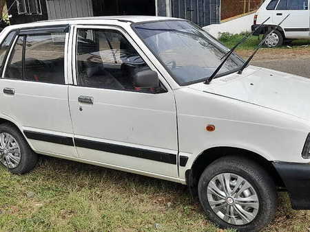 Maruti 800 Ac White
