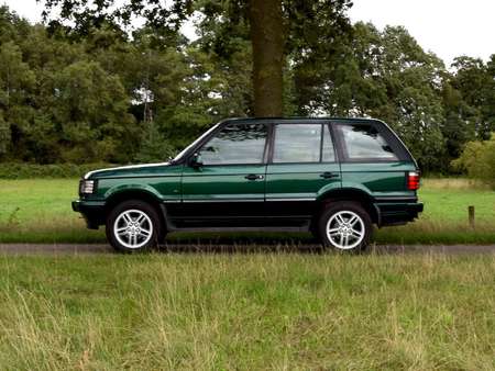 LAND ROVER RANGE ROVER p38-30th-anniversary-wimbledon-green-metallic ...