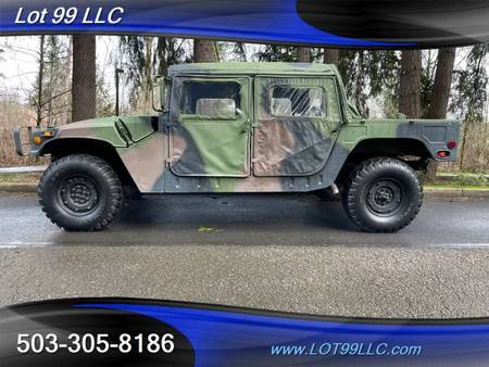 HUMMER HUMVEE 1990-am-general-m988-humvee-4x4-oregon-title-hummer-h1 ...