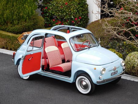 FIAT 500 fiat 500d trasformabile 1962 / lhd italian– fully restored! a ...
