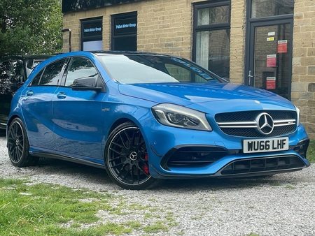 Mercedes Benz A45 Amg Blue
