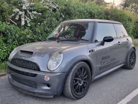 MINI MINI mini-cooper-s-r53-race-track-car-roll-cage-slicks-modified ...