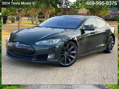 Tesla Model S Green