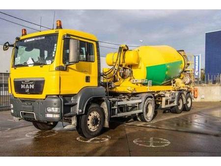 MAN TRUCK MAN TGS man-tgs-18-360-bls-4x4h-semi-mixer-10m3 Used - the ...