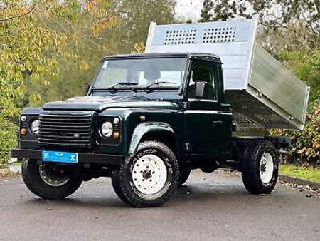 LAND ROVER DEFENDER land-rover-defender-110-arborist-tipper-4x4-3-5t ...