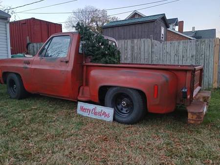 CHEVROLET C10 74-c10-stepside-pick-up-truck-patina-lowered-runs-square ...