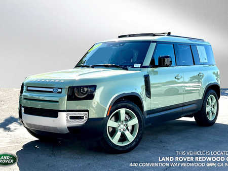LAND ROVER DEFENDER green color 2023 land rover defender 110 75th ...