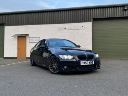 BMW 3 SERIES COUPE bmw 335i m-sport red leather 6mt manual with turbo ...
