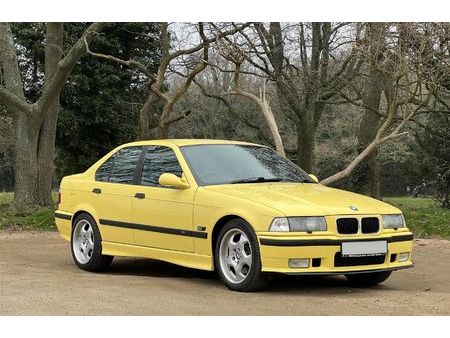 BMW 3 SERIES rare dakar yellow m3 evolution saloon in near concours ...
