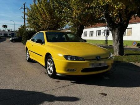 peugeot 406 coupe yellow