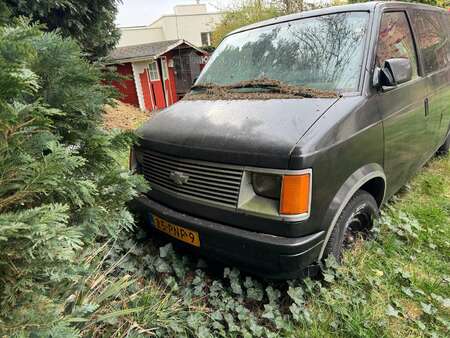 87 Chevy Astro 1985 CHEVY ASTRO VAN CAR AUTOMOBILE Vintage 8"X11"