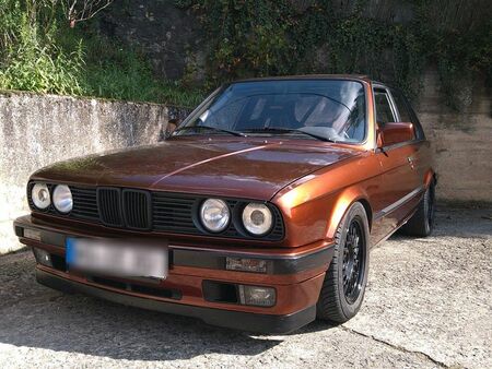 bmw e30 orange