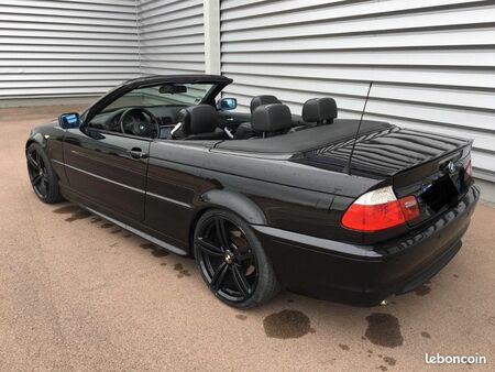 black e46 convertible